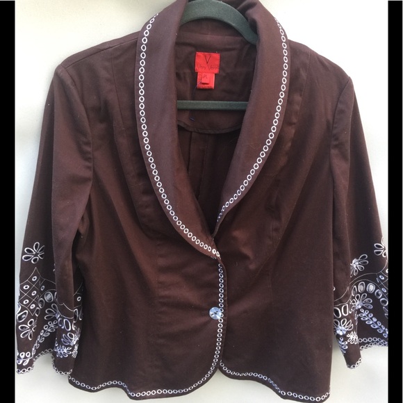 Very Vera | Jackets & Coats | Very Vera Jacket Size Pl | Poshmark